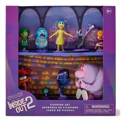 Disneypixar Inside Out 2 Figure Set Cartoon Kingdom And Cedar Creek