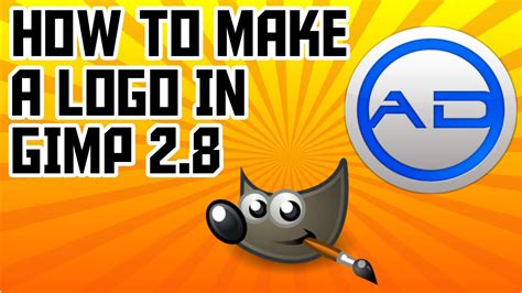 How To Make A Logo In Gimp 2 8 YouTube