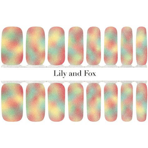 Lily And Fox Nail Wrap Fruity Haze Lily Fox Fox Nails Manicure At
