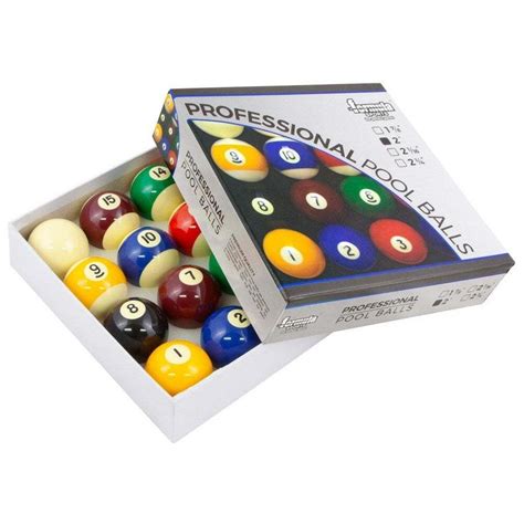 Formula Sports Professional Billiard Snooker Balls 2 1 4 Boxed Pool Sport Game Big W
