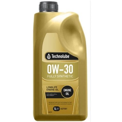 Technolube Engine Oil 0w30 Fully Synthetic 1 Litre