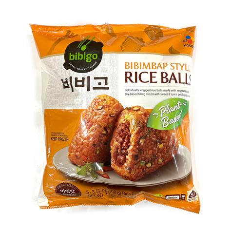 Bibigo Korean Bibimbap Rice Balls 500g Umall Australias Largest