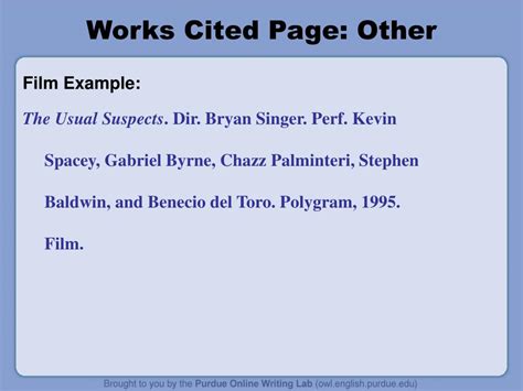 Ppt Mla Th Edition Formatting And Style Guide Powerpoint