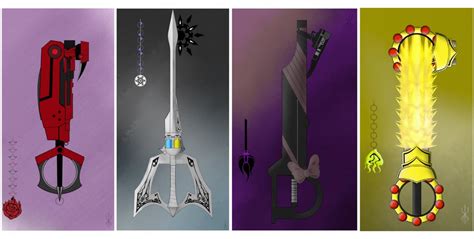 Rwby Keyblades By Crisscrossedsecret On Deviantart