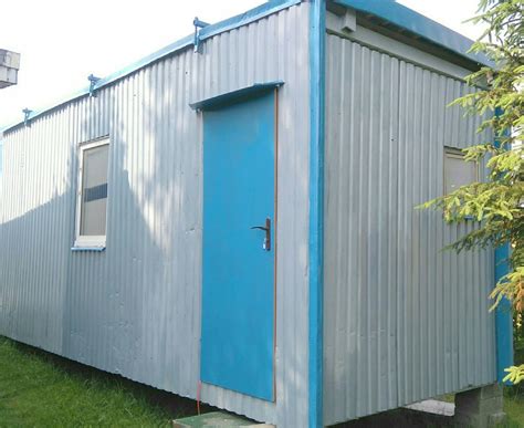 Kontener Budowlany Socjalny Biurowy Melamina 7409385858 Oficjalne