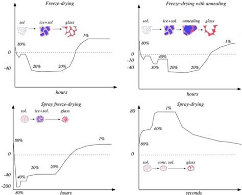 Conceptual Drawings Showing The Drying Trajectories Of The Different