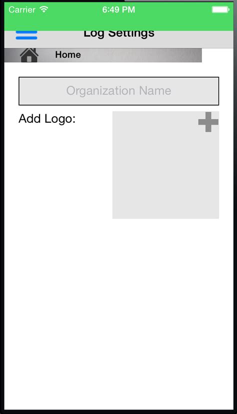 Uinavigationbar How Do I Fix The Gap Between My View And My Navigation Bar When The Call