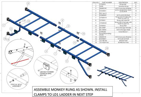 Growplay Original Ninja Monkey Bars Instruction Manual
