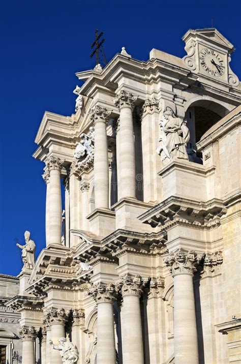Astonishing Architectural Icon Of Siracuse Sicily Ancient Cathedral