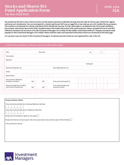 Fillable Online Isa Transfer Application Form Fax Email Print Pdffiller