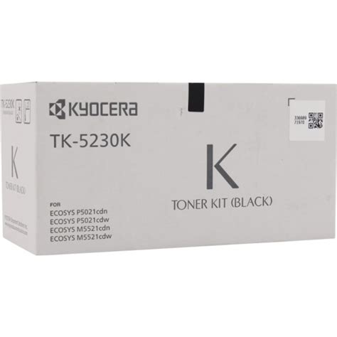 Тонер-картридж Kyocera TK-5230K Black для P5021cdn/cdw, P5026cdn/cdw ...