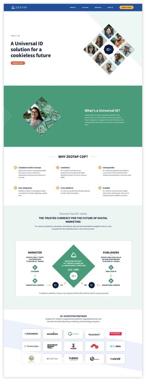 Project B2b Web Design For Customer Data Platform Company