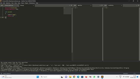 New User WinError The System Cannot Find The File Specified Technical Support Sublime