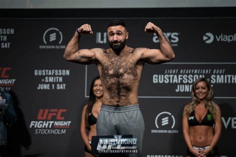 Weigh In Photos Rostem Akman At Ufc Sweden 6
