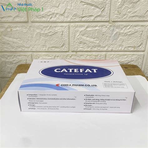 Thuốc Catefat Là Thuốc Gì Có Tác Dụng Gì Giá Bao Nhiêu