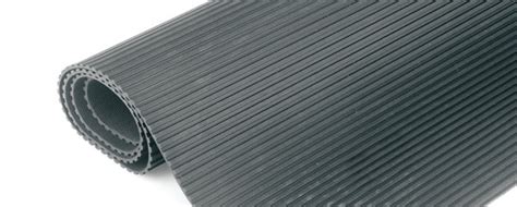 TAPIS CAOUTCHOUC Stries Fines Largeur 915mm