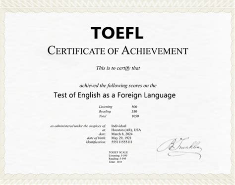Buy Toefl Certificates Online Without Exam Fast Delivery