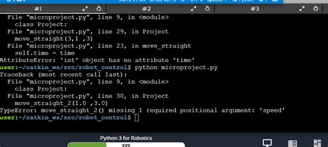 Error In Method Data Entry Python Basics For Robotics The Construct