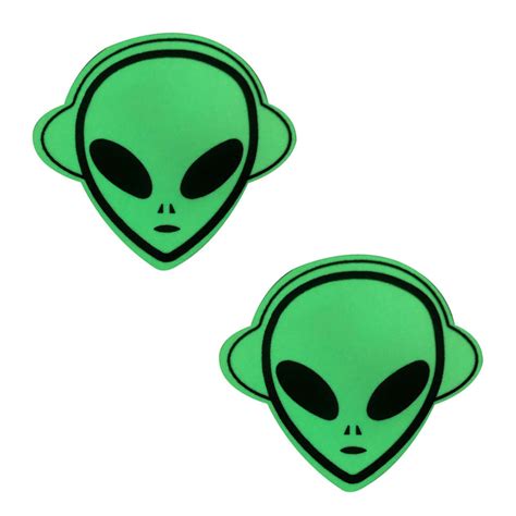 Glow In The Dark Alien Pasties