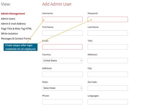 Admin Management