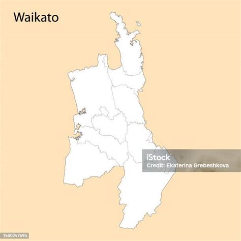 ワイカトの高品質地図はニュージーランドの地域です イラストレーションのベクターアート素材や画像を多数ご用意 イラストレーション