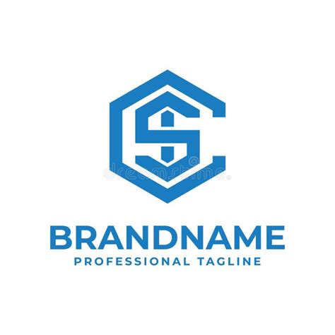 Logotipo De Las Letras Csi Hexagon Para Las Iniciales De Csi Cis Sci