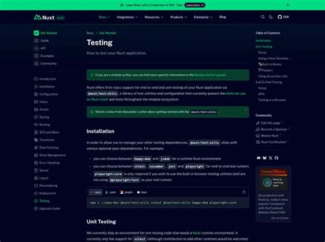 Test Utils By Nuxt A Nuxt Template Built At Lightspeed