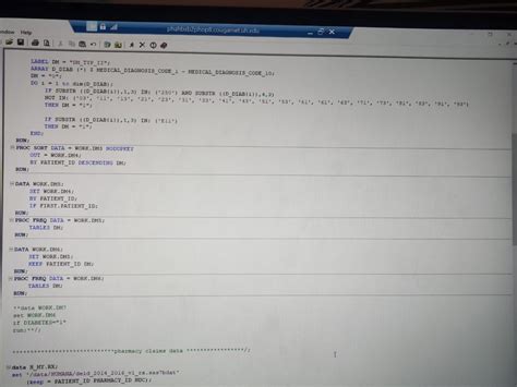 Solved Substring To Identify Patients With A Disease Sas Support