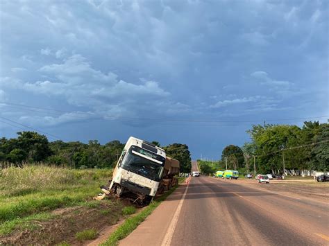 Motorista Morre Ao Tentar Fazer Ultrapassagem E Bate Em Caminhão Mato