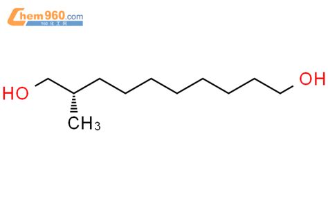 146671 42 3110 Decanediol 2 Methyl S 化学式、结构式、分子式、mol、smiles 960化工网