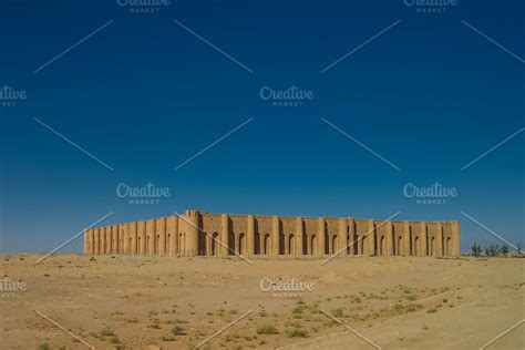 Exterior View To Al Ukhaidir Fortress Aka Abbasid Palace Of Ukhaider