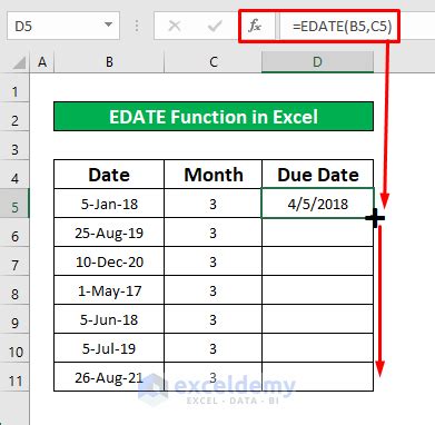 How To Calculate Due Date With Formula In Excel Ways ExcelDemy