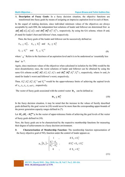Environmental Constrained Electric Power Generation And Dispatch Via