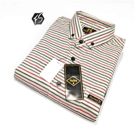 Jual Kemeja Salur Bahan Catoon Termurah Di Klaten Sb Flash Fashion