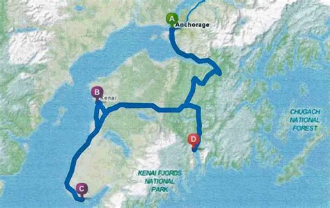 Distance Between Seward And Homer At Stella Bowles Blog