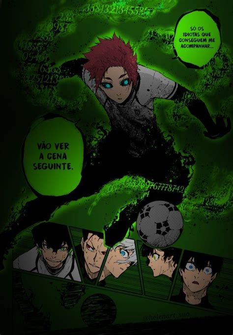 Itoshi Sae Manga Colored Panel Fotos De Desenhos Animados Desenhos