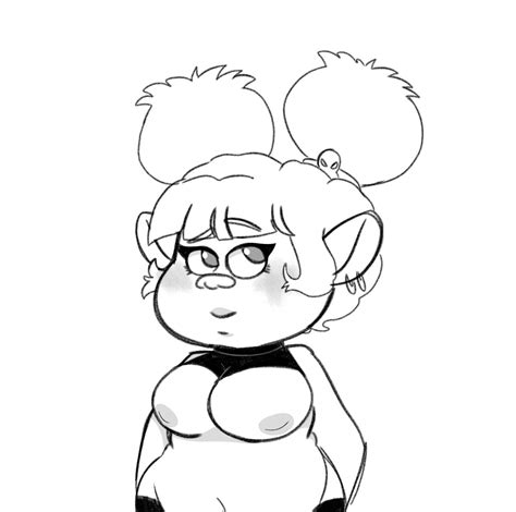 Rule 34 Breasts Dreamworks Female Female Only Half Naked Sketch Solo