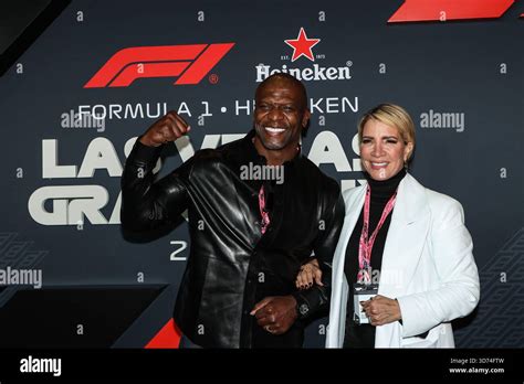 November 22 2025 Actor Terry Crews And His Wife Rebecca Pose For A