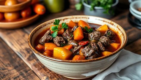Hearty Beef Stew With Root Vegetables Recipe Sandy Recipe