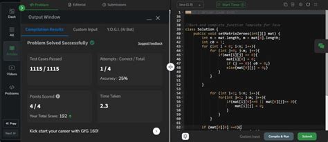 Kriti Kumari On Linkedin Geekstreak2024 Womenintech Gfg160 Geeksforgeeks Java Coding