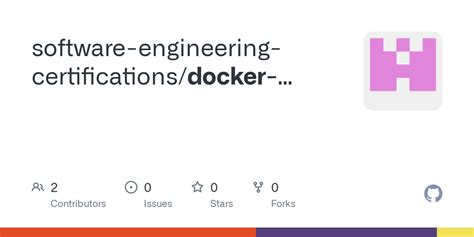 Github Software Engineering Certificationsdocker Certified Associate Dca