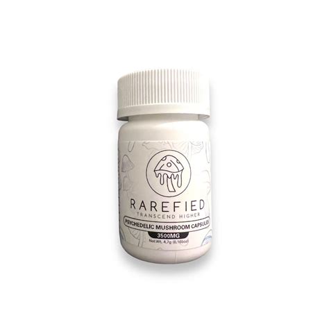 Psychedelic Mushroom Capsules 3500mg Psilocybin By Rarified Get