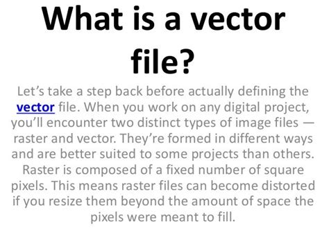 What Is A Vector File Pptx
