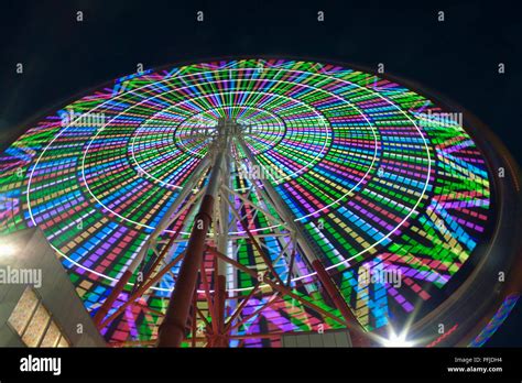 Japan Tokyo Prefecture Odaiba Low Angle View Of The Daikanransha