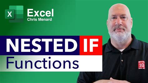 Excel Creating A Nested If Function Youtube