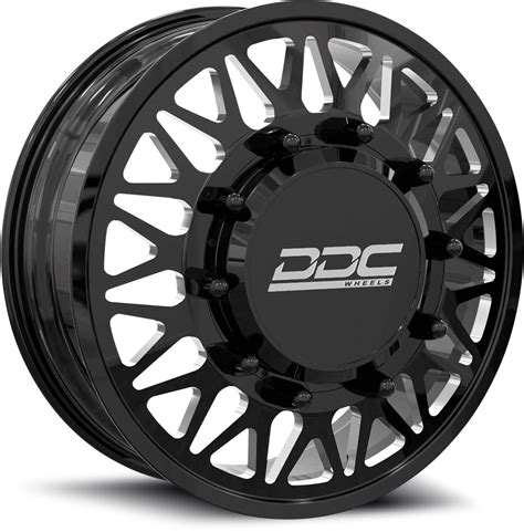 20 Ddc The Mesh Forged Blackmilled Wheels — Dually Wheels Canada