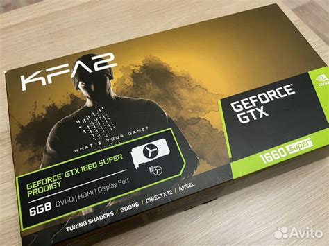 Видеокарта KFA2 GTX 1660 super 6gb купить в Санкт-Петербурге ...