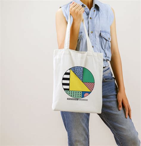 Tote Bag Bolsa Tela Style A Memphis Pat