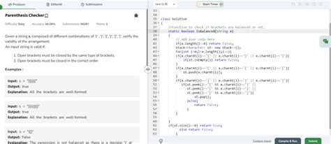Balanced Brackets A Stack Solution Shaik Mohammad Irfan Posted On The Topic Linkedin