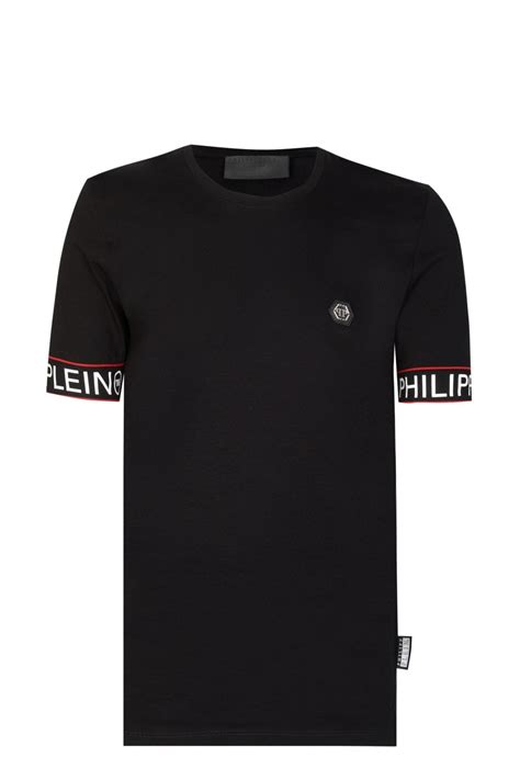 Philipp Plein Philipp Plein Tape Logo T Shirt Clothing From Circle